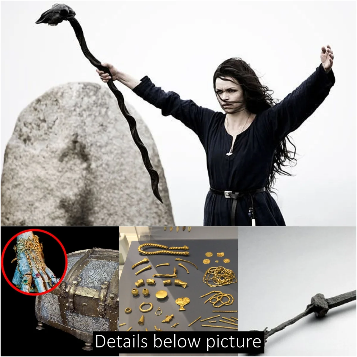 Viking artifacts in a 9th century tomb that have baffled experts for ...