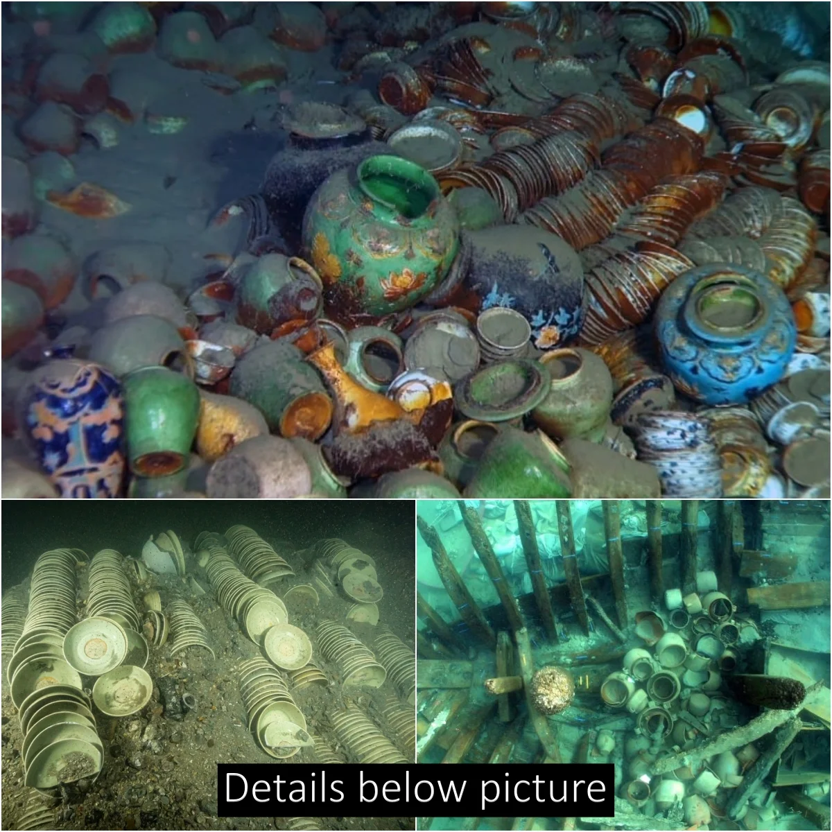 The 14th century shipwreck’s treasure trove of artifacts remains intact ...