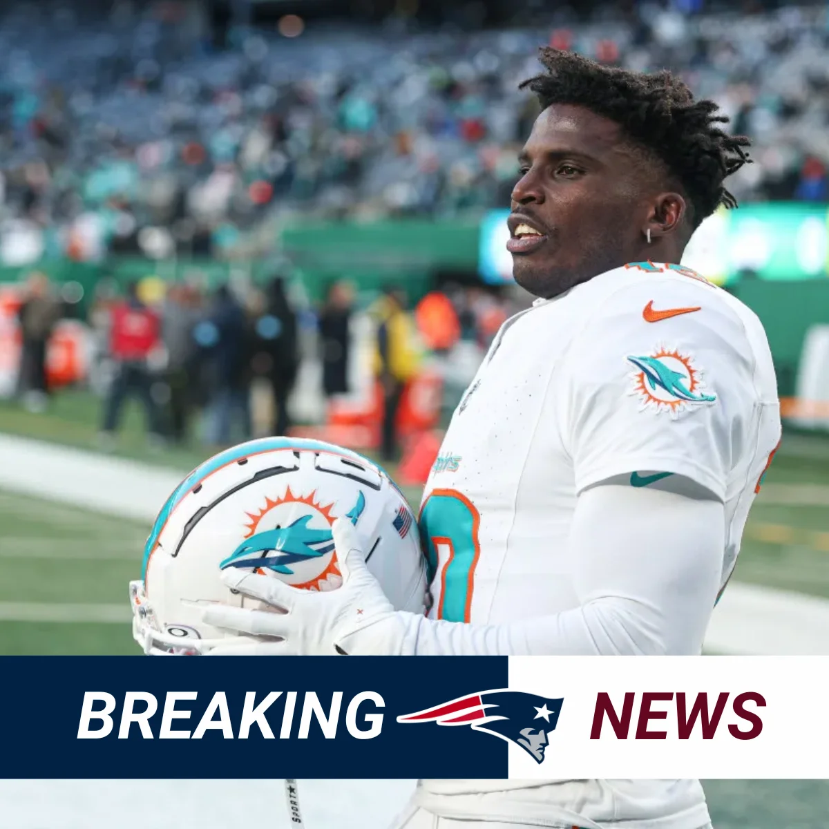 The Patriots snag a MONSTER wide receiver with 9 years of experience ...