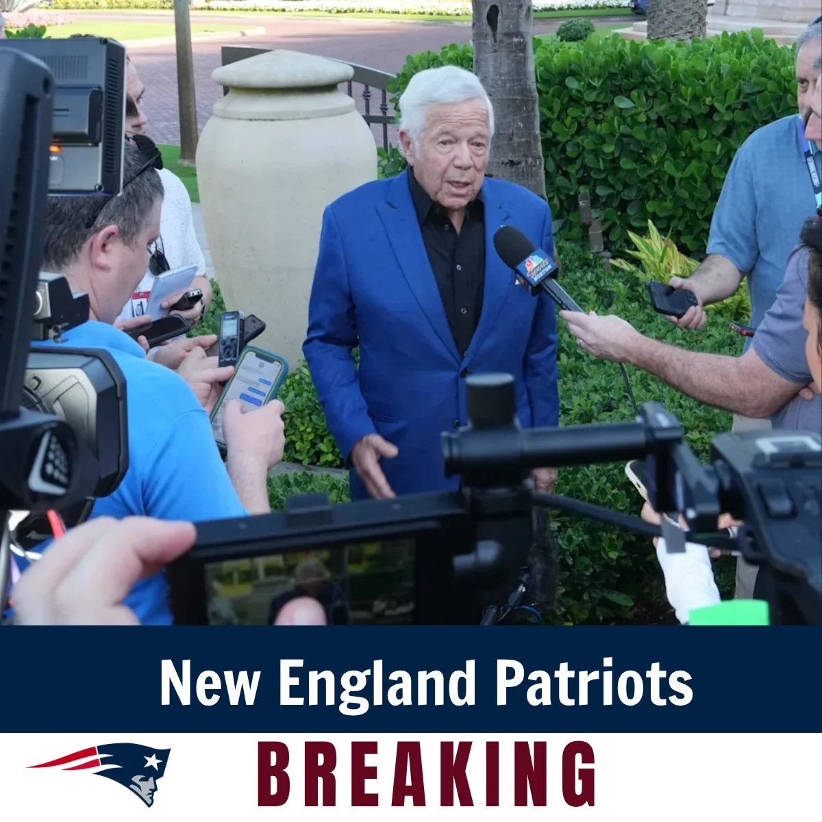 Robert Kraft's Shocking Message at Patriots Training Camp Could Change Everything—This Is Massive!