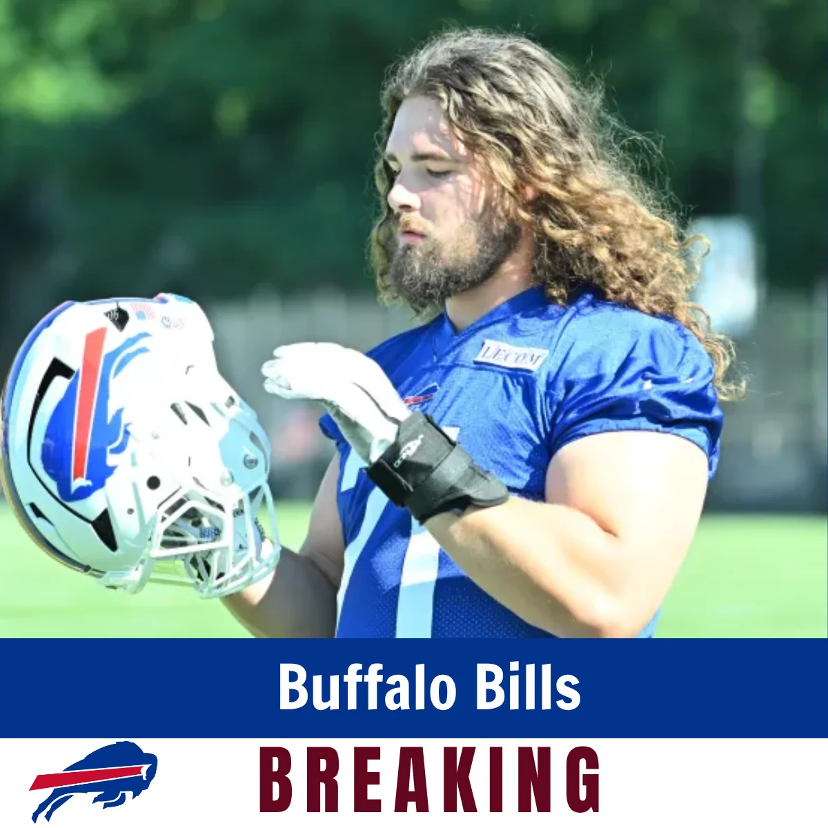 Bills’ roster hopeful won’t cut his hair if he makes Buffalo’s roster ...