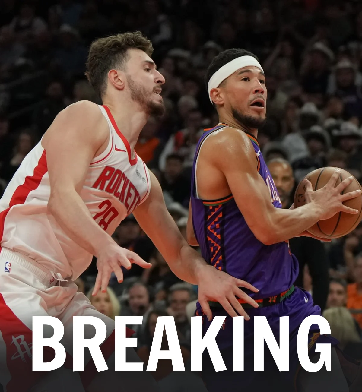 KD & BOOKER REUNITED? Insiders Predict Suns-Rockets Blockbuster to Pair ...