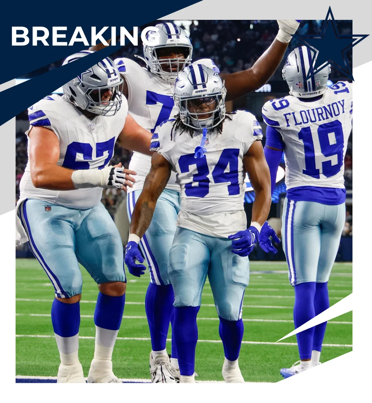 COWBOYS ROOKIE NIGHTMARE: Dallas Running Back Suffers CRUSHING Injury ...
