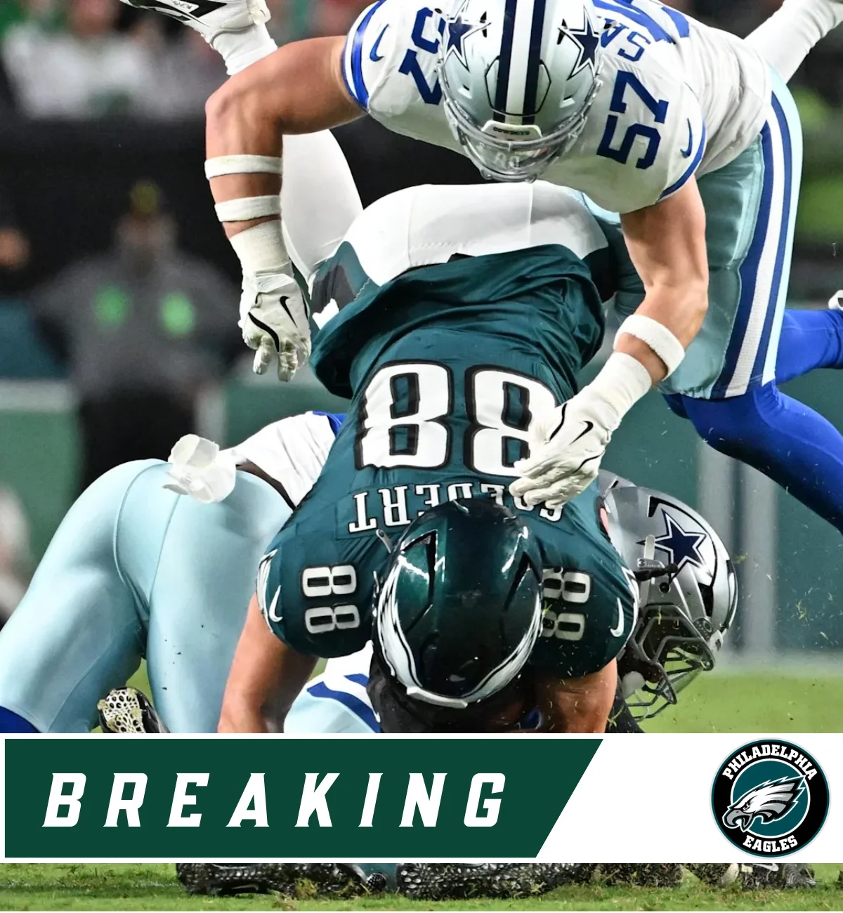 Goedert GONE: Eagles' Worst Fear Confirmed for Super Bowl Rematch