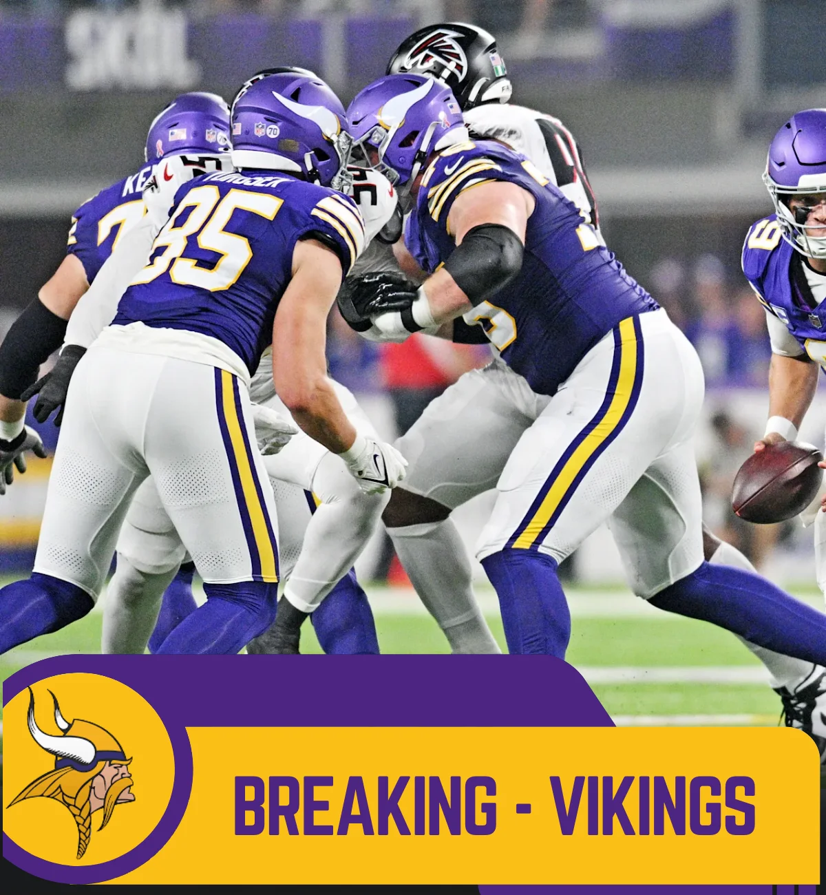 Vikings Offensive Line Implodes: PFF Exposes Shocking Player Grades That Sank Cousins, Team in ...