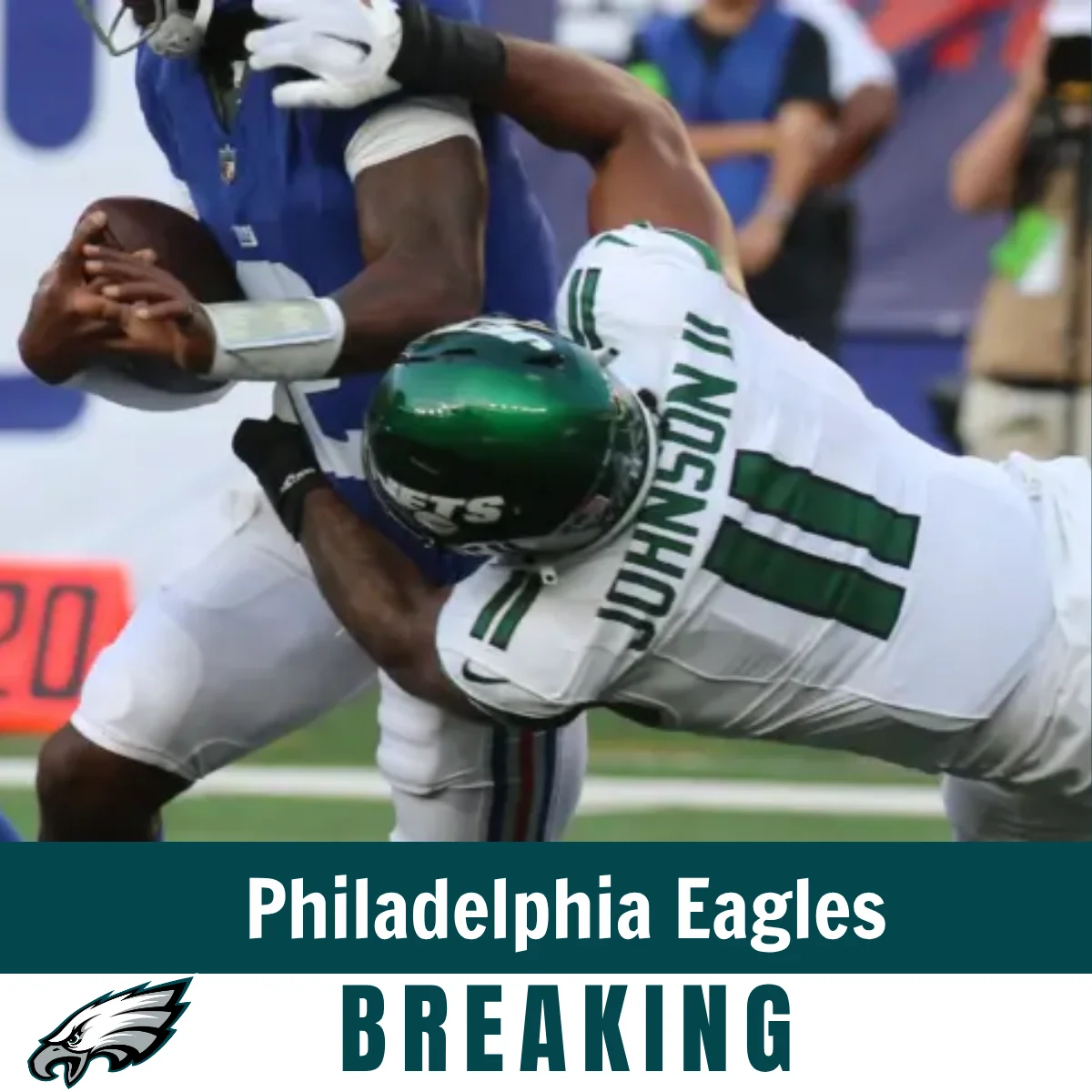 Eagles and Jets in High-Octane Trade TALKS! The Jermaine Johnson II ...