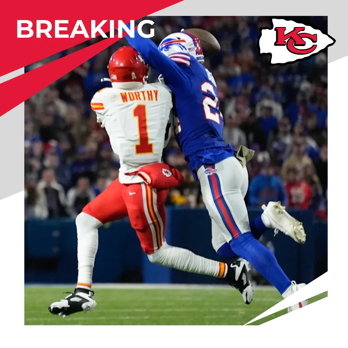 BREAKING: In Week 10(Bye Week) , the Chiefs Drop Xavier Worthy from the ...