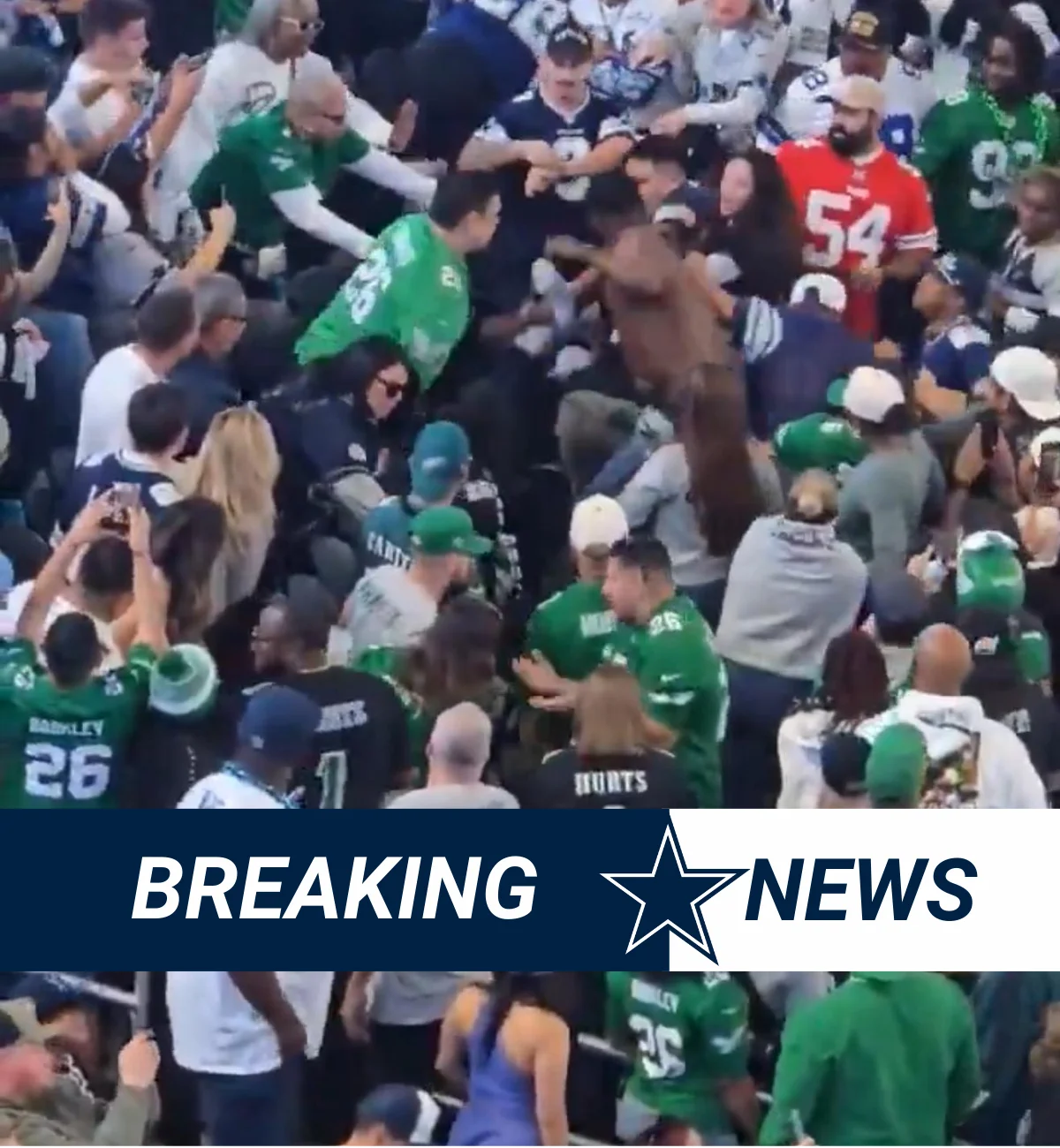NO LONGER JUST ABOUT FOOTBALL! “They Ripped His Shirt Off!” — Eagles ...