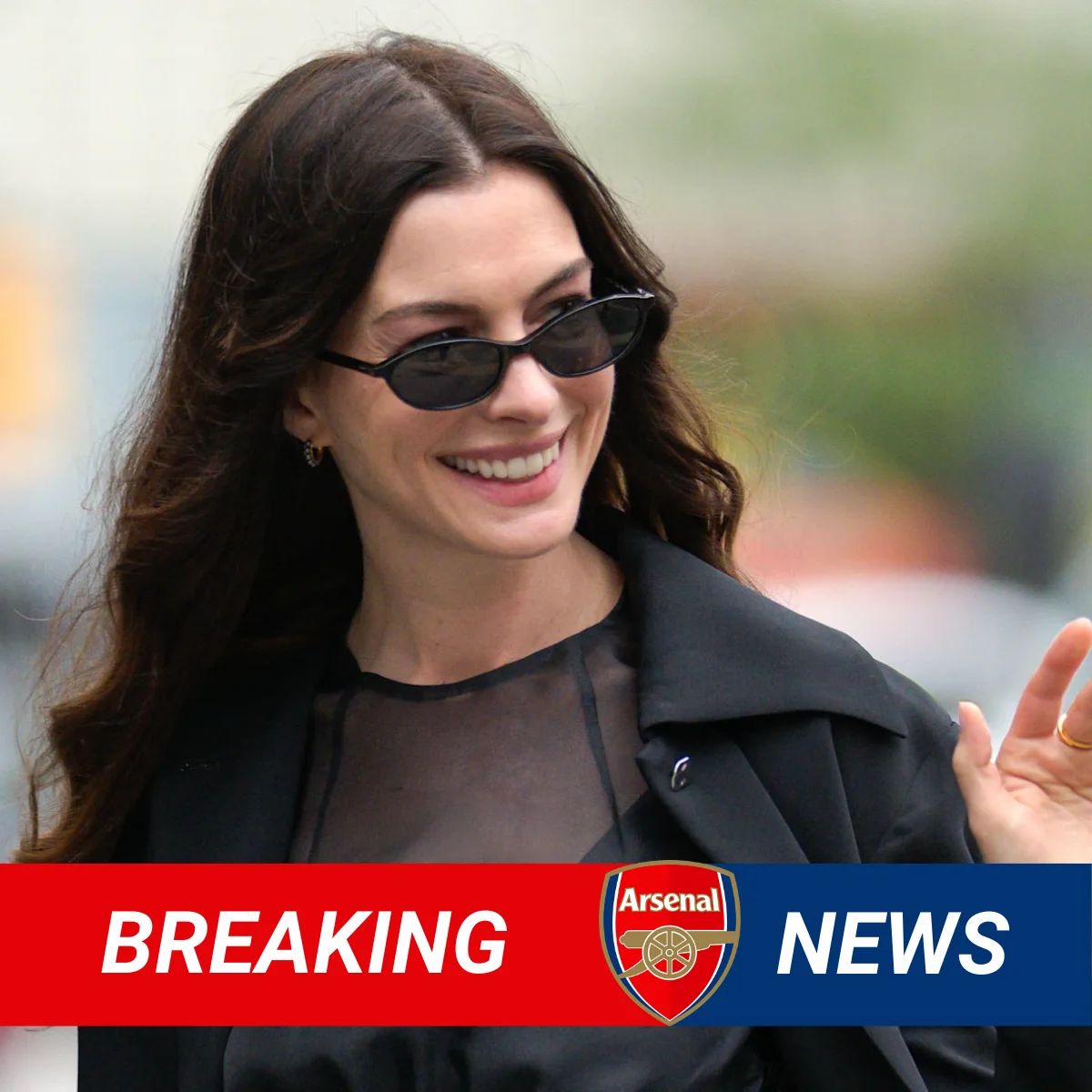 LONDON DROPS A BOMBSHELL: Anne Hathaway just said what every Arsenal ...